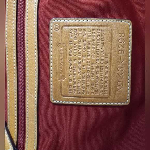 Coach | Bags | Coach Ergo Striped Ziptop Lightweight Collection Hobo ...